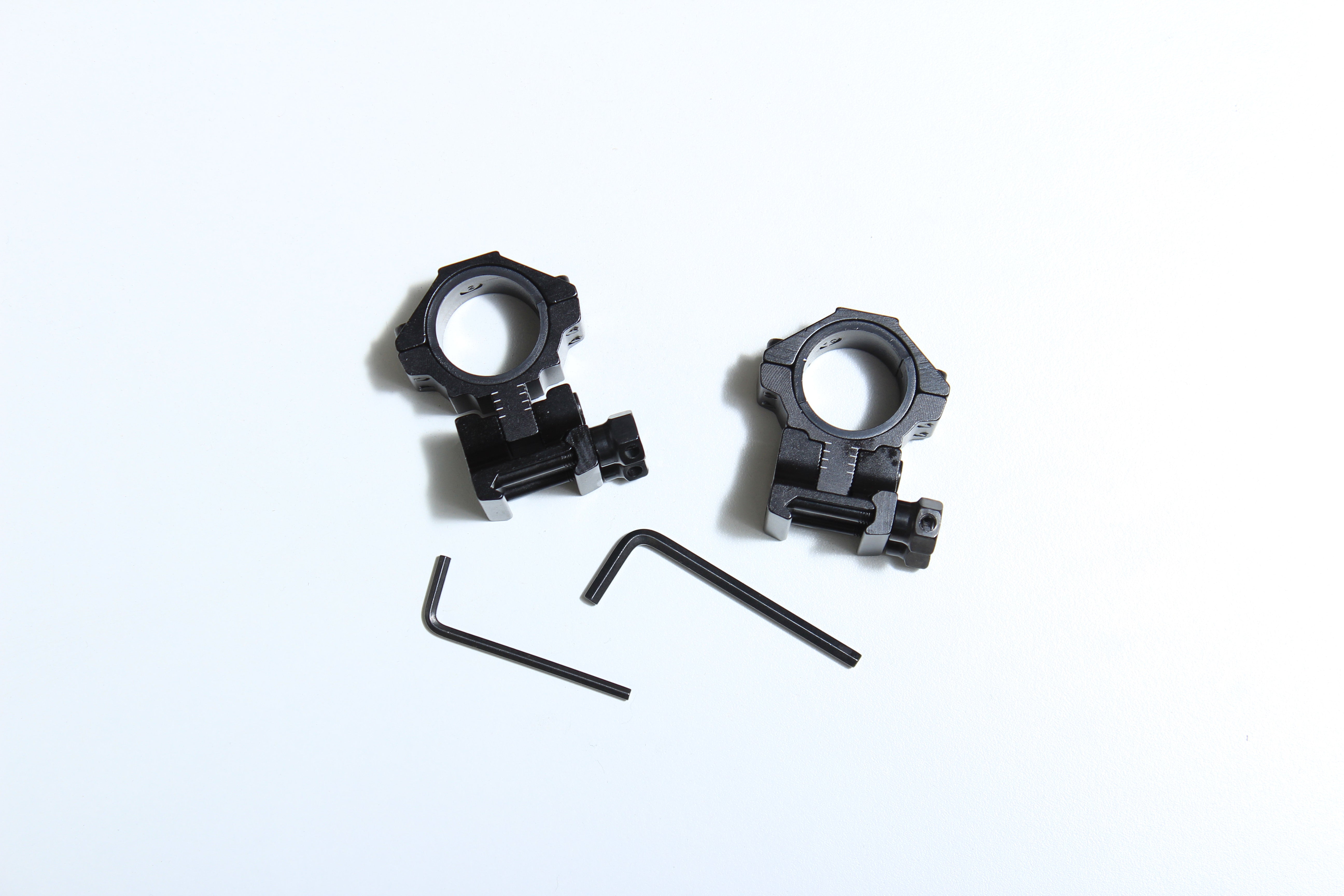Adjustable Height Scope Ring Set 25.4mm and 30mm Picatinny – DIGGER ...
