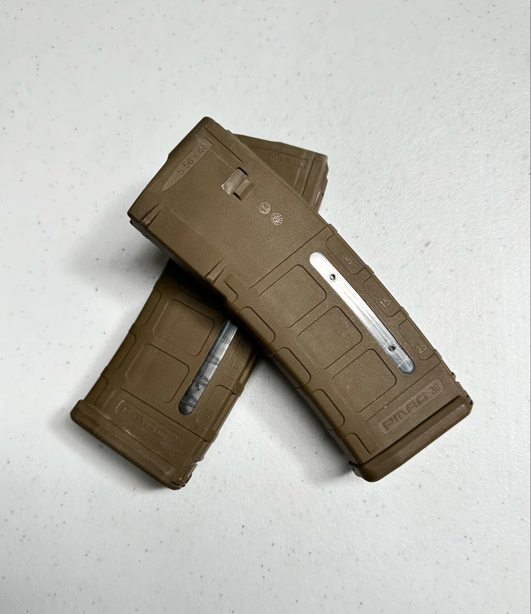 Windowed 30 Round Magpul 223 AR15 PMAG FDE (Used - Good Condition ...