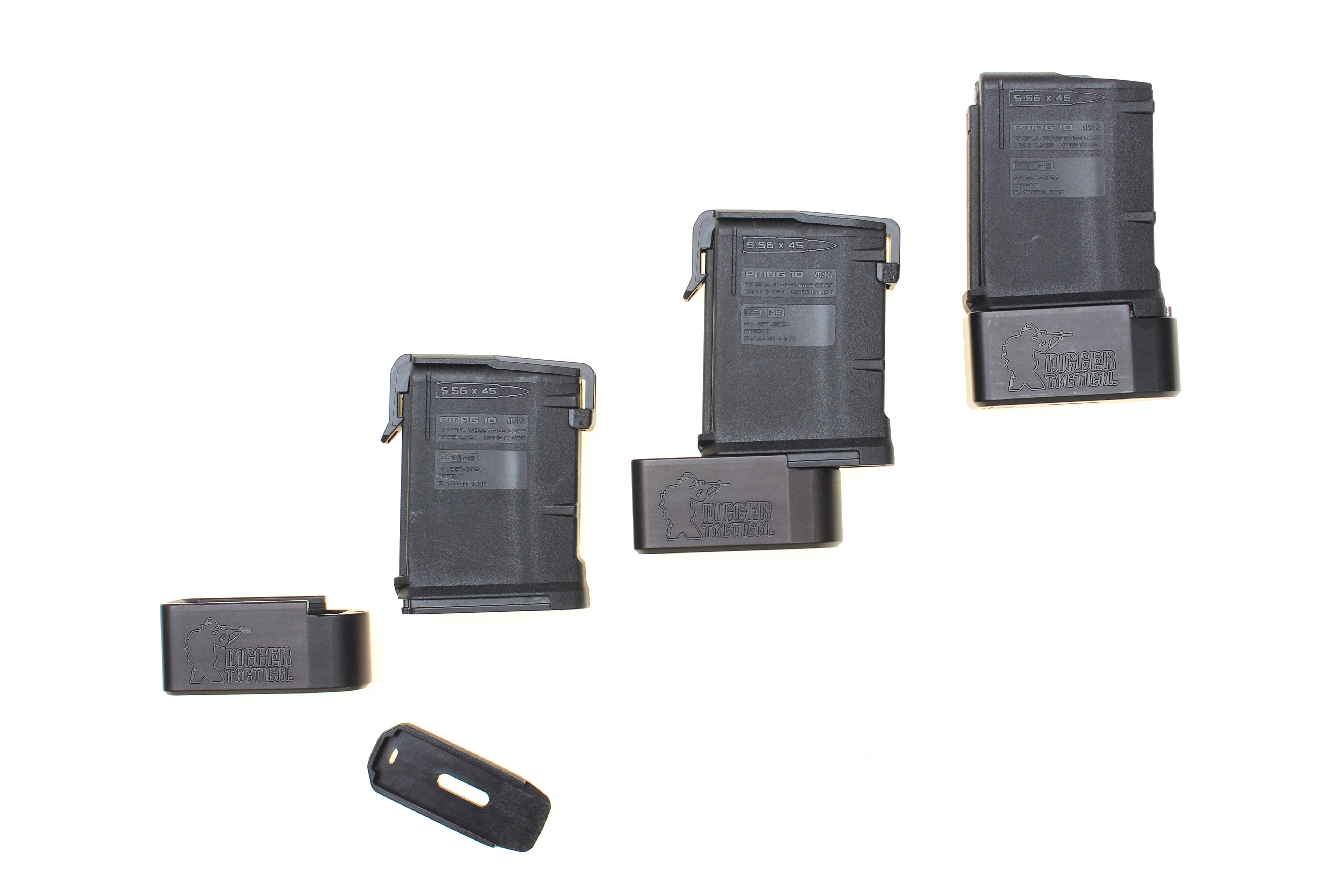 Magpul PMAG Magazine Extension (Excludes Magazine) - Increases Mag cap ...
